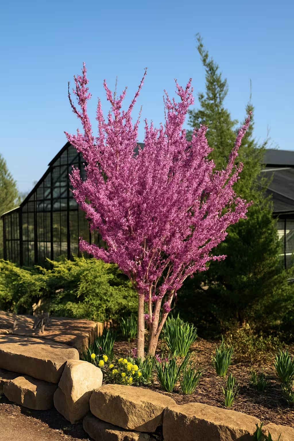 Ist die Angabe beim Cercis chinensis ‘Avondale’ „110 cm“ die Stamm ...